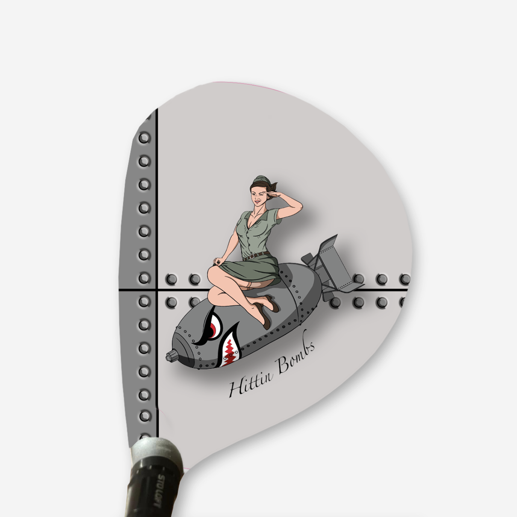 Hitting Bombs Golf Club Wrap