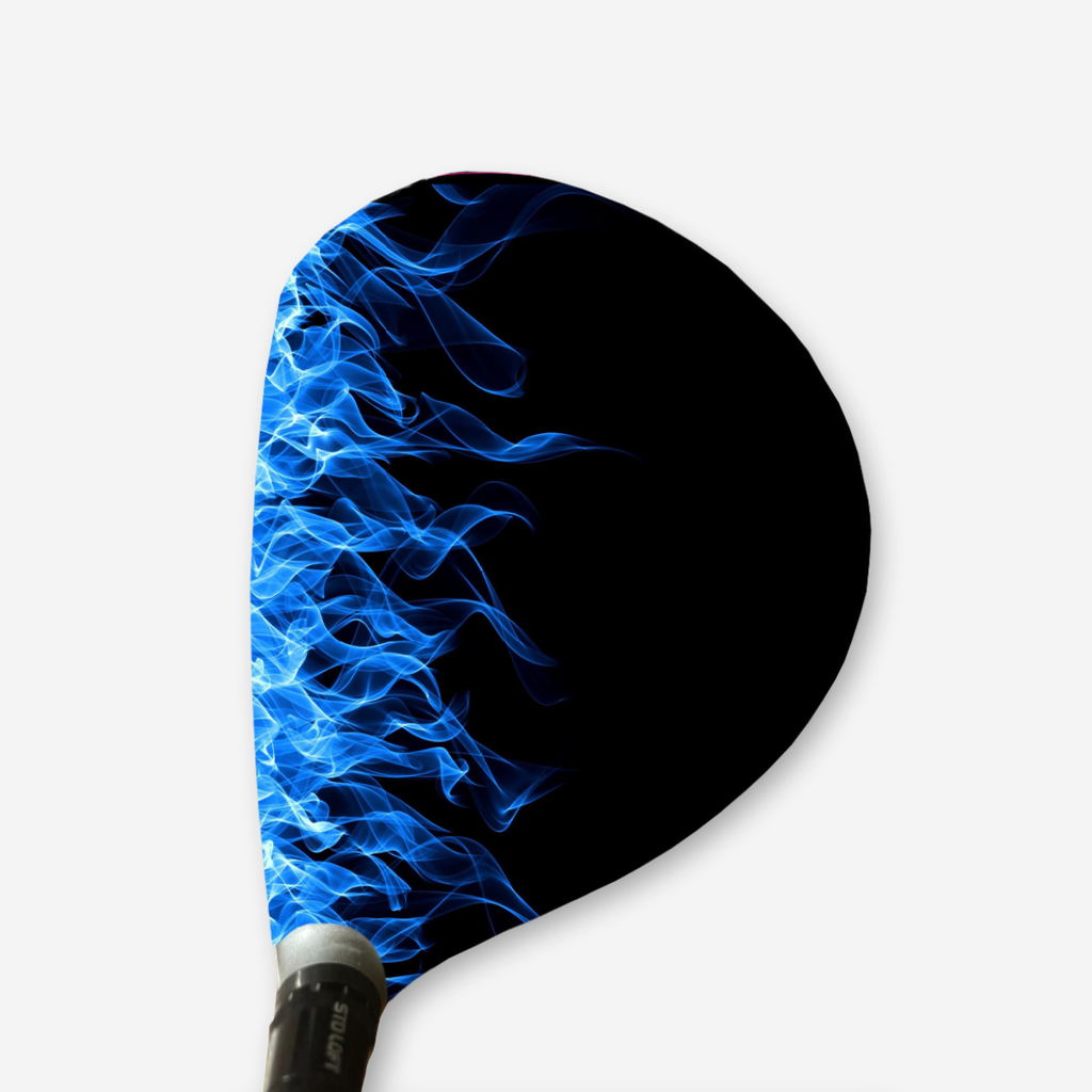 Blue Flames Golf Club Wrap