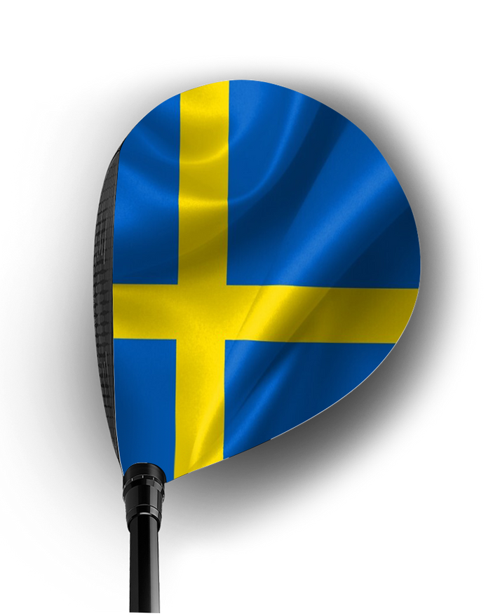Sweden Flag Golf Club Wrap – Club King Customs